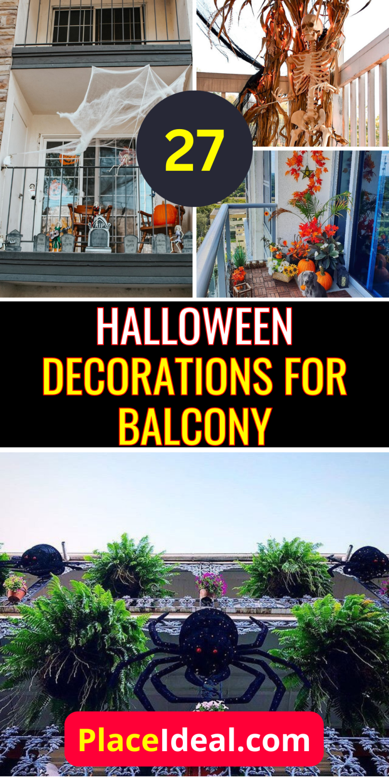 27 Halloween Decorations for Balcony: Transform Your Outdoor Space into ...