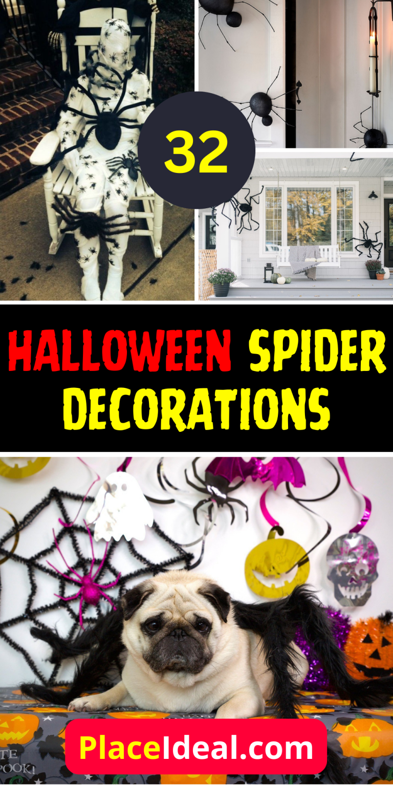 32 Halloween Spider Decorations: Creepy, Creative and Fun Ideas for ...