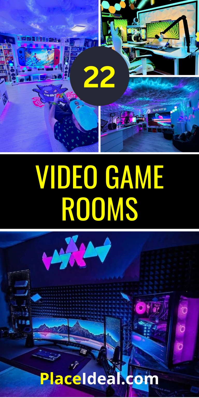 22 Video Game Rooms: Transform Your Space with These Stunning Design ...