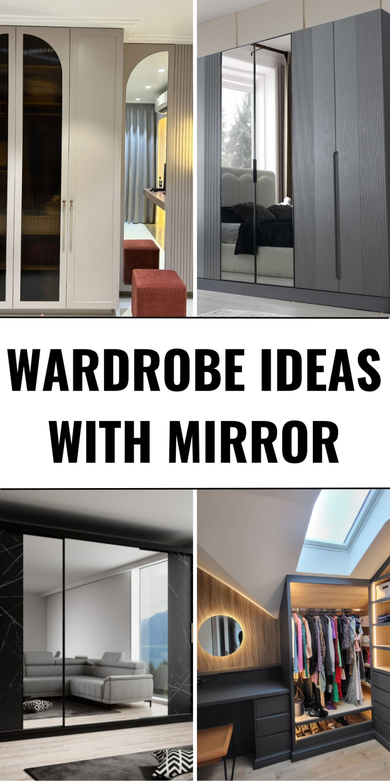 23 Stunning Wardrobe Ideas with Mirror to Transform Your Bedroom ...