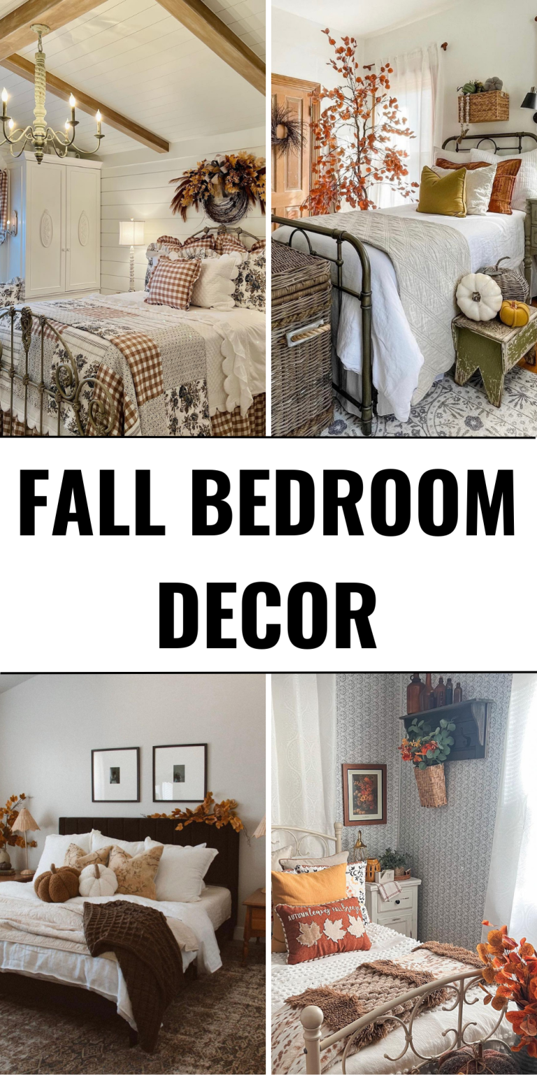30 Fall Bedroom Decor Ideas for a Cozy Autumn Retreat – Transform Your ...