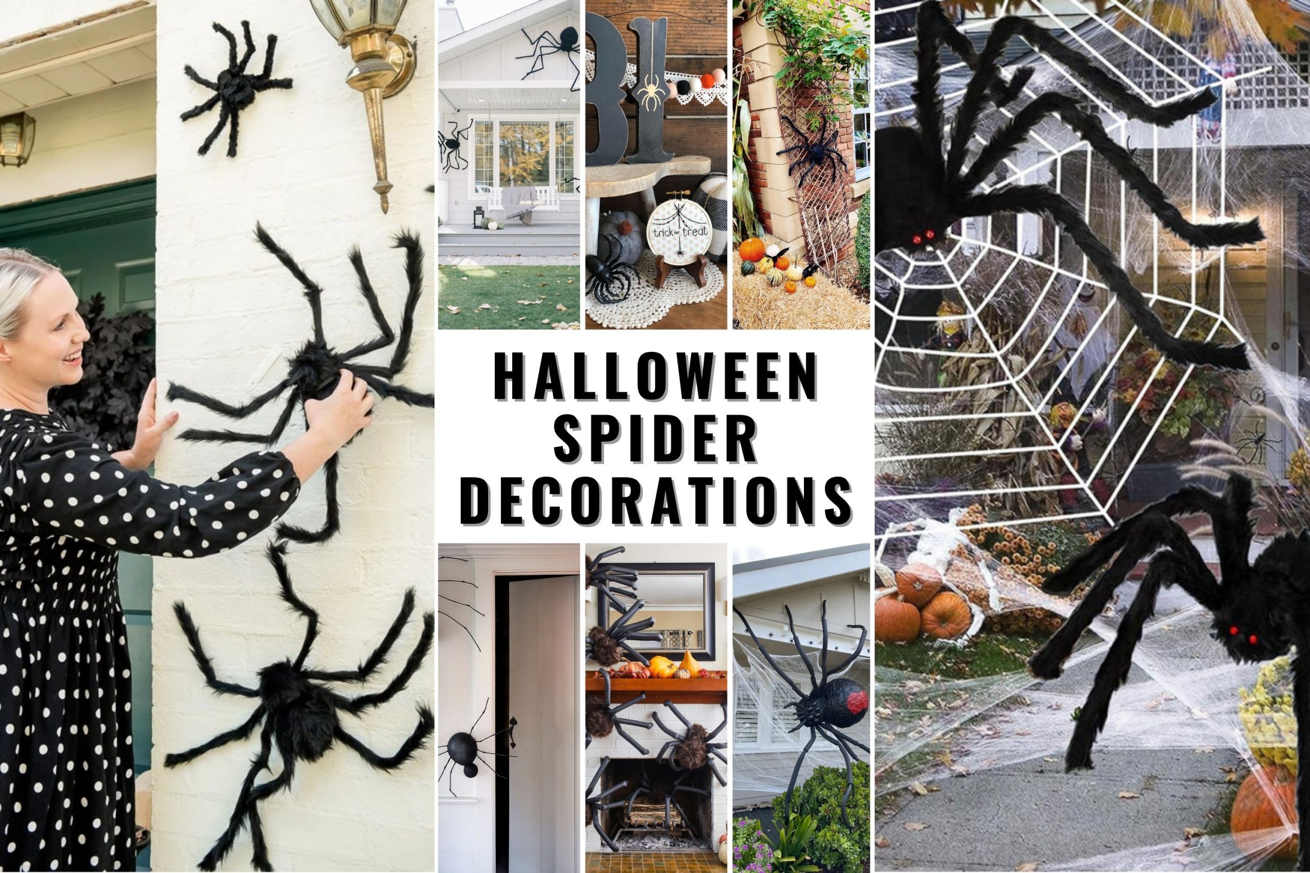 32 Halloween Spider Decorations: Creepy, Creative and Fun Ideas for ...