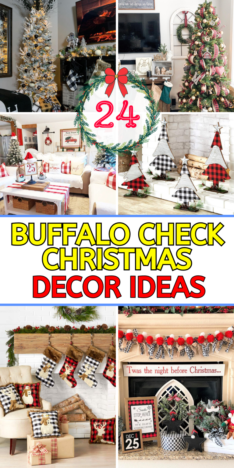 24 Buffalo Check Christmas Decor Ideas: Cozy and Stylish Ways to ...