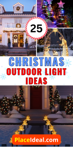 25 Christmas Outdoor Light Ideas to Create a Magical Atmosphere in Your ...
