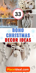 33 Boho Christmas Decor Ideas for a Stylish and Cozy Holiday ...
