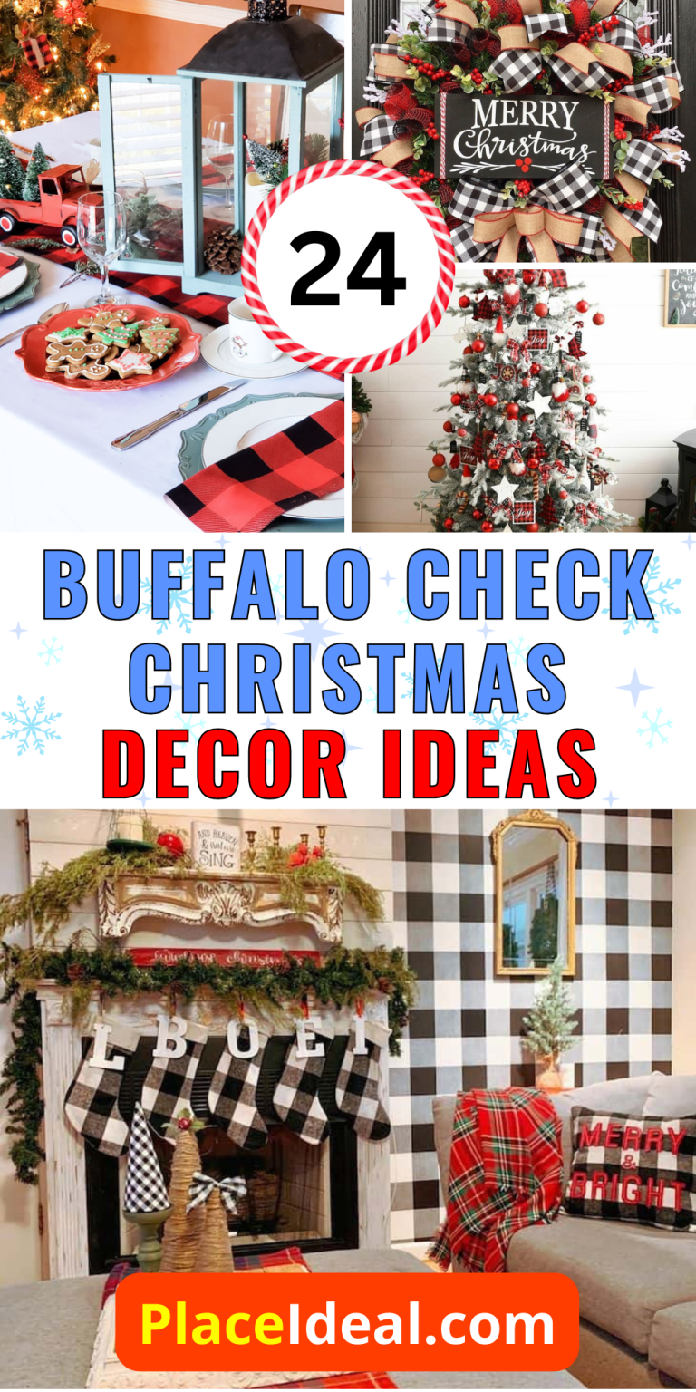 24 Buffalo Check Christmas Decor Ideas: Cozy and Stylish Ways to ...