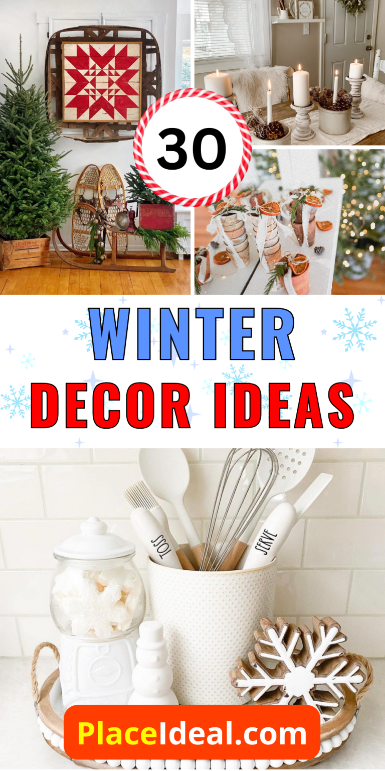 30 Winter Decor Ideas to Transform Your Home into a Cozy Winter ...