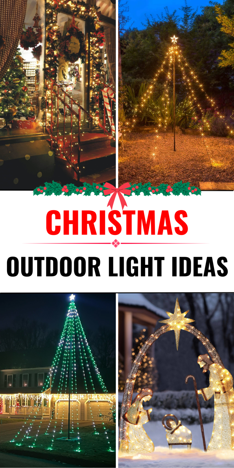 25 Christmas Outdoor Light Ideas to Create a Magical Atmosphere in Your ...