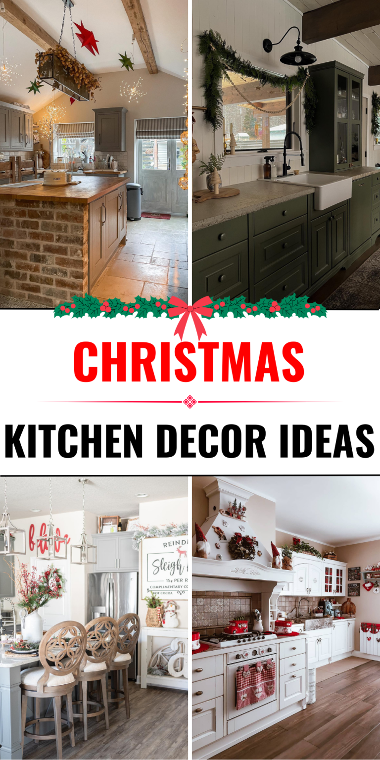 34 Christmas Kitchen Decor Ideas to Transform Your Space into a Festive ...