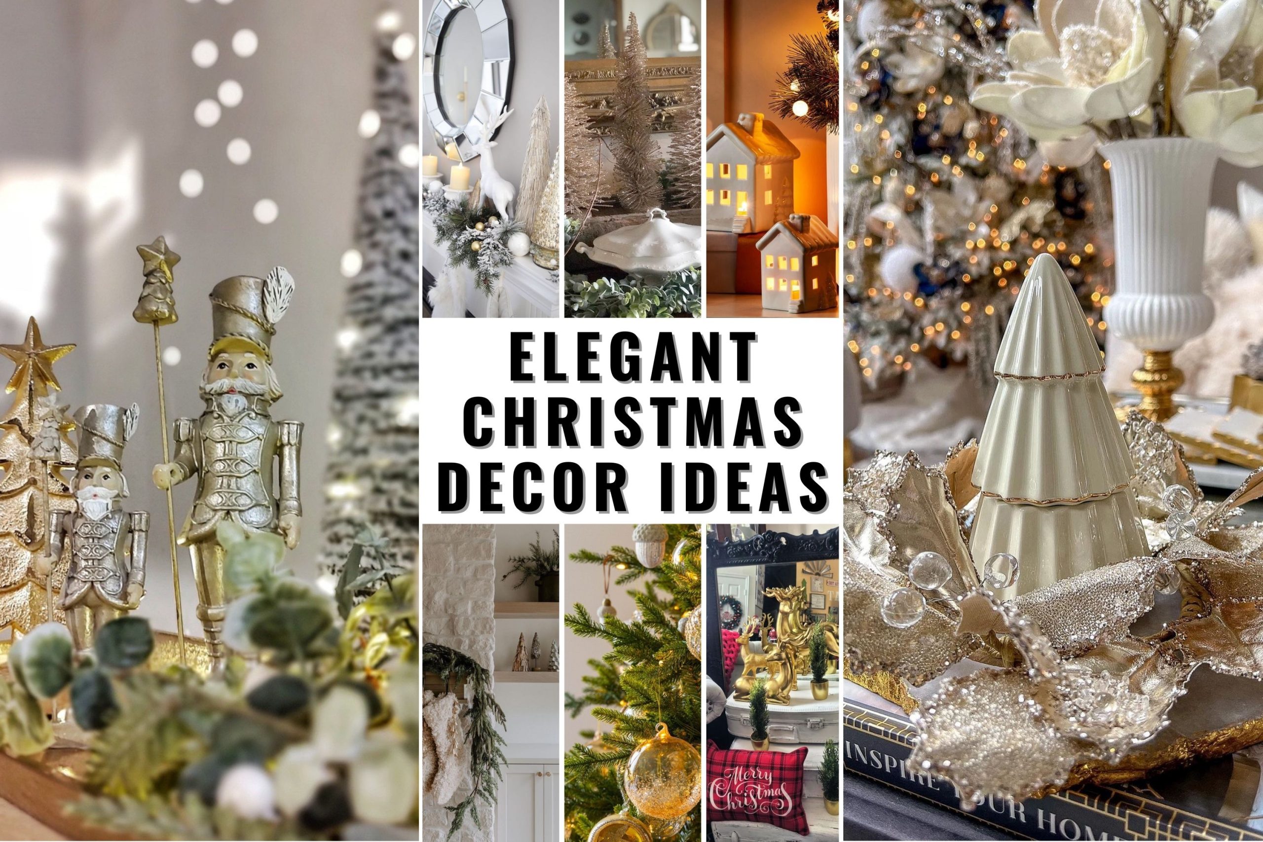 24 Elegant Christmas Decor Ideas to Transform Your Home into a Festive ...