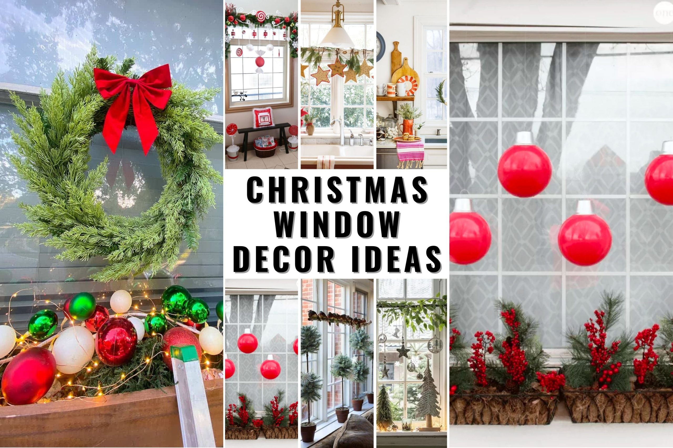 22 Christmas Window Decor Ideas to Make Your Home Shine This Holiday ...