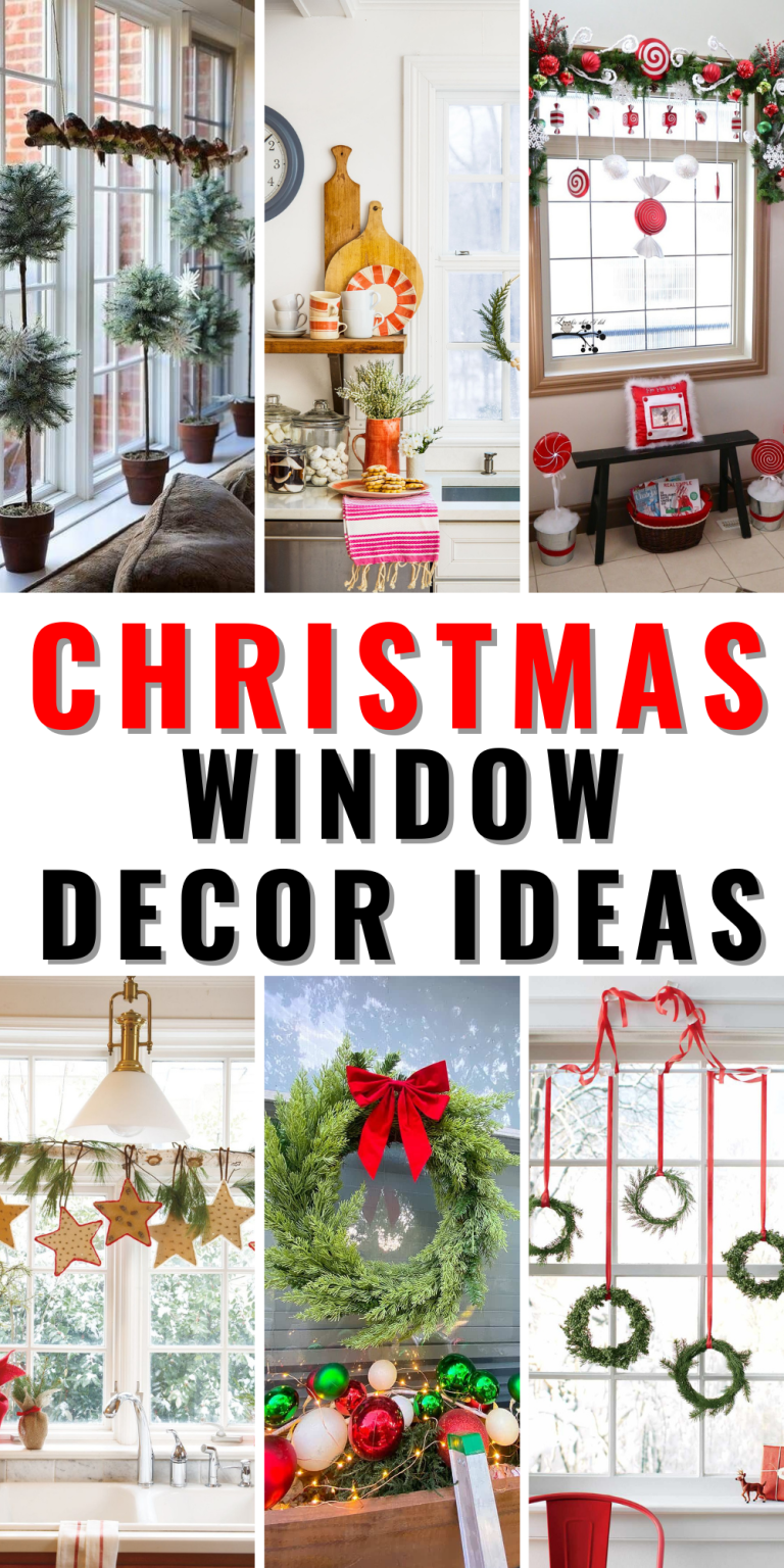 22 Christmas Window Decor Ideas to Make Your Home Shine This Holiday ...