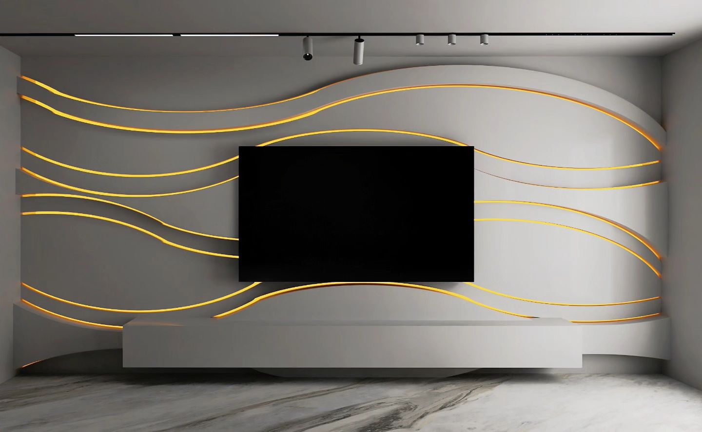35 TV Wall Design Ideas for a Modern Luxury Living Room - Transform ...