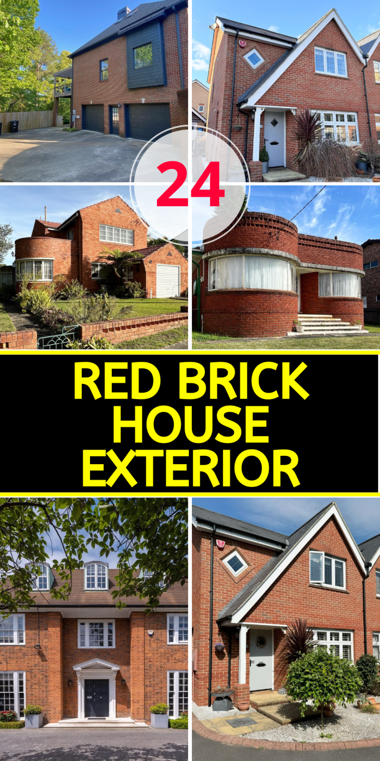 24 Stunning Red Brick House Exterior Ideas to Transform Your Home’s ...