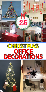 25 Christmas Office Decorations to Transform Your Workspace into a ...