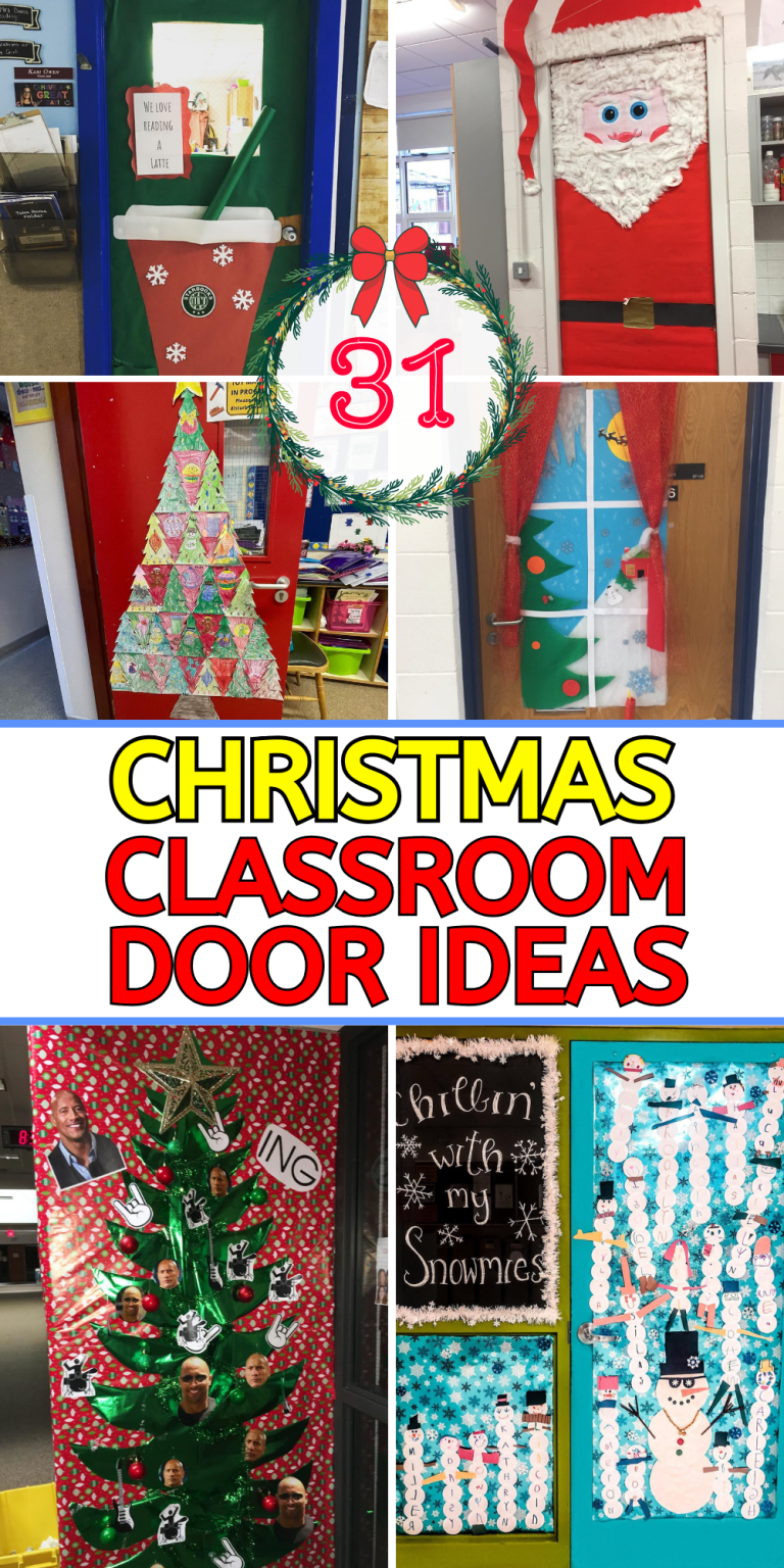 31 Christmas Classroom Door Ideas: Creative and Fun Ways to Deck the ...