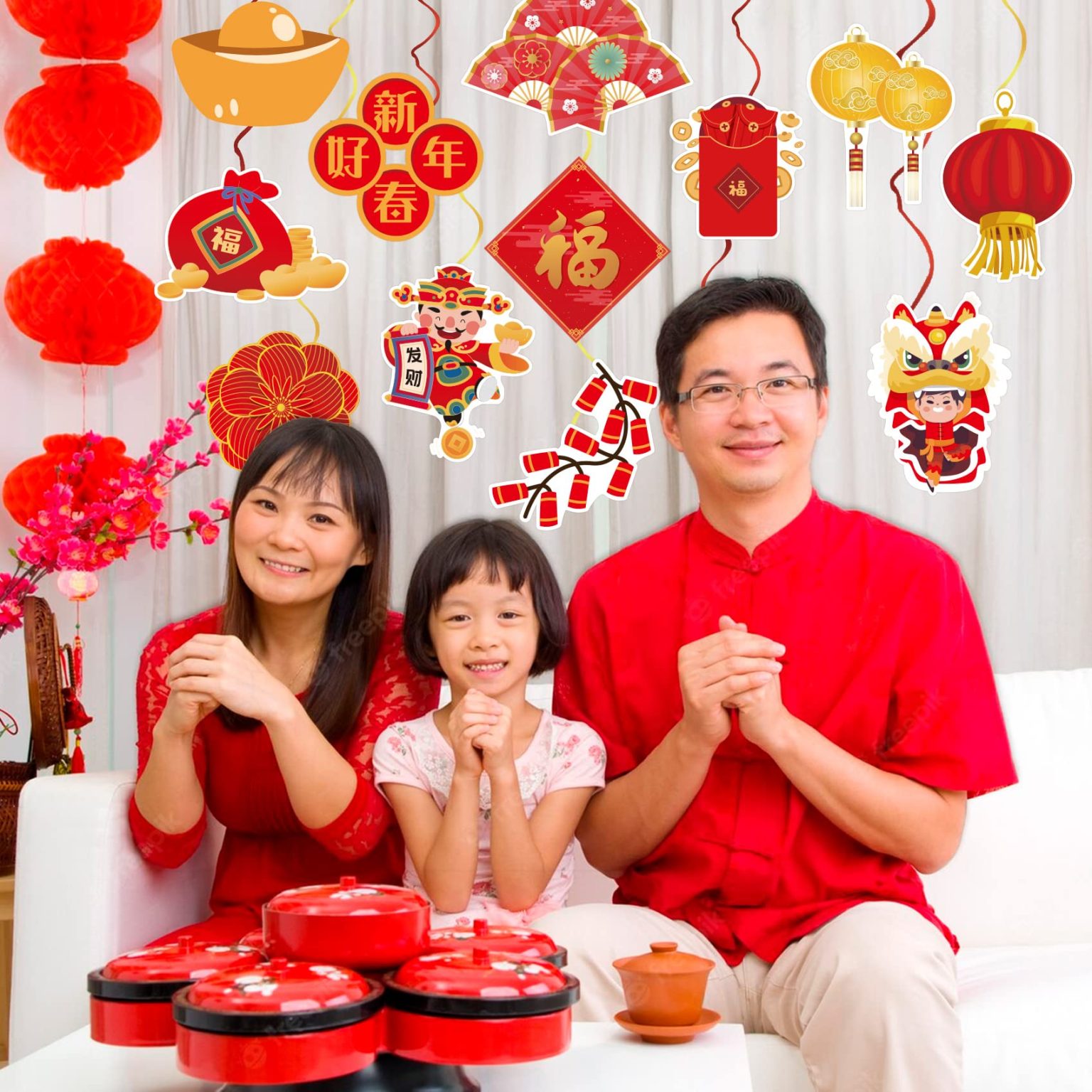 25 Chinese New Year Decor Ideas: Inspiration for Your Home, Classroom ...