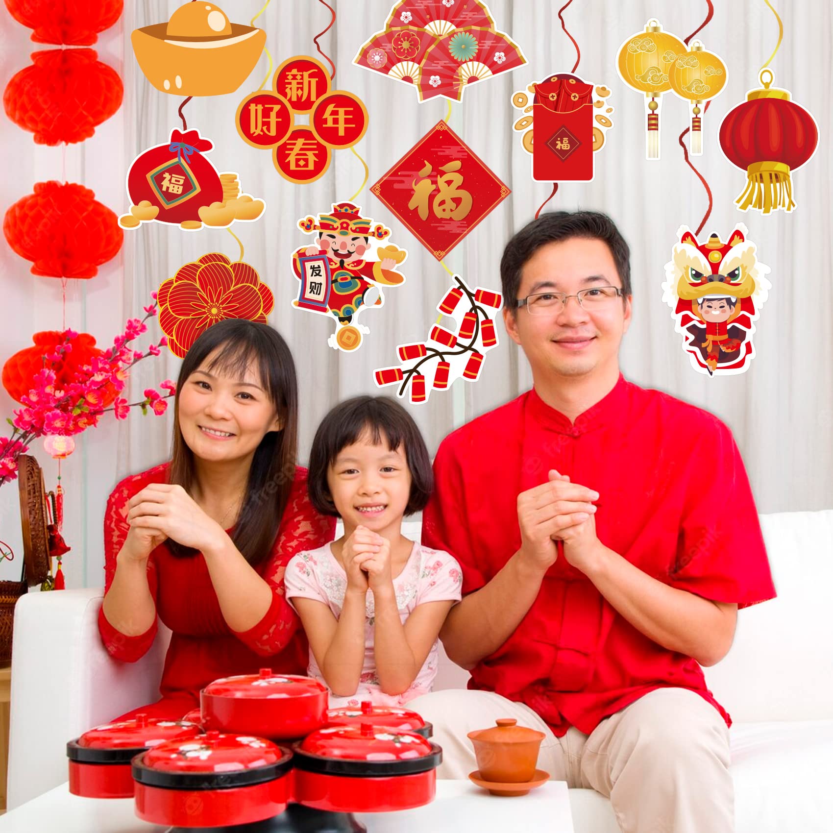 25 Chinese New Year Decor Ideas: Inspiration for Your Home, Classroom ...