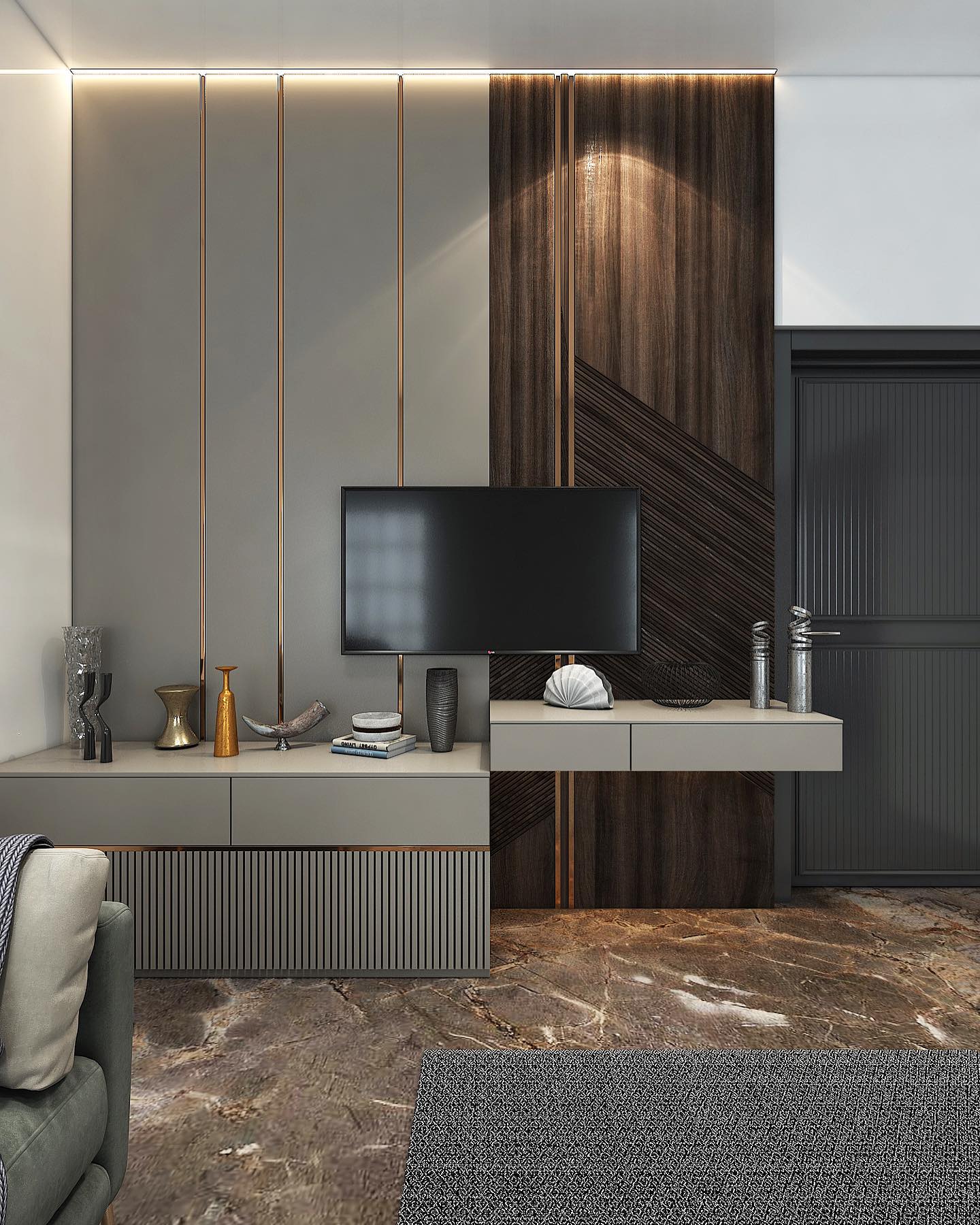 35 TV Wall Design Ideas for a Modern Luxury Living Room - Transform ...