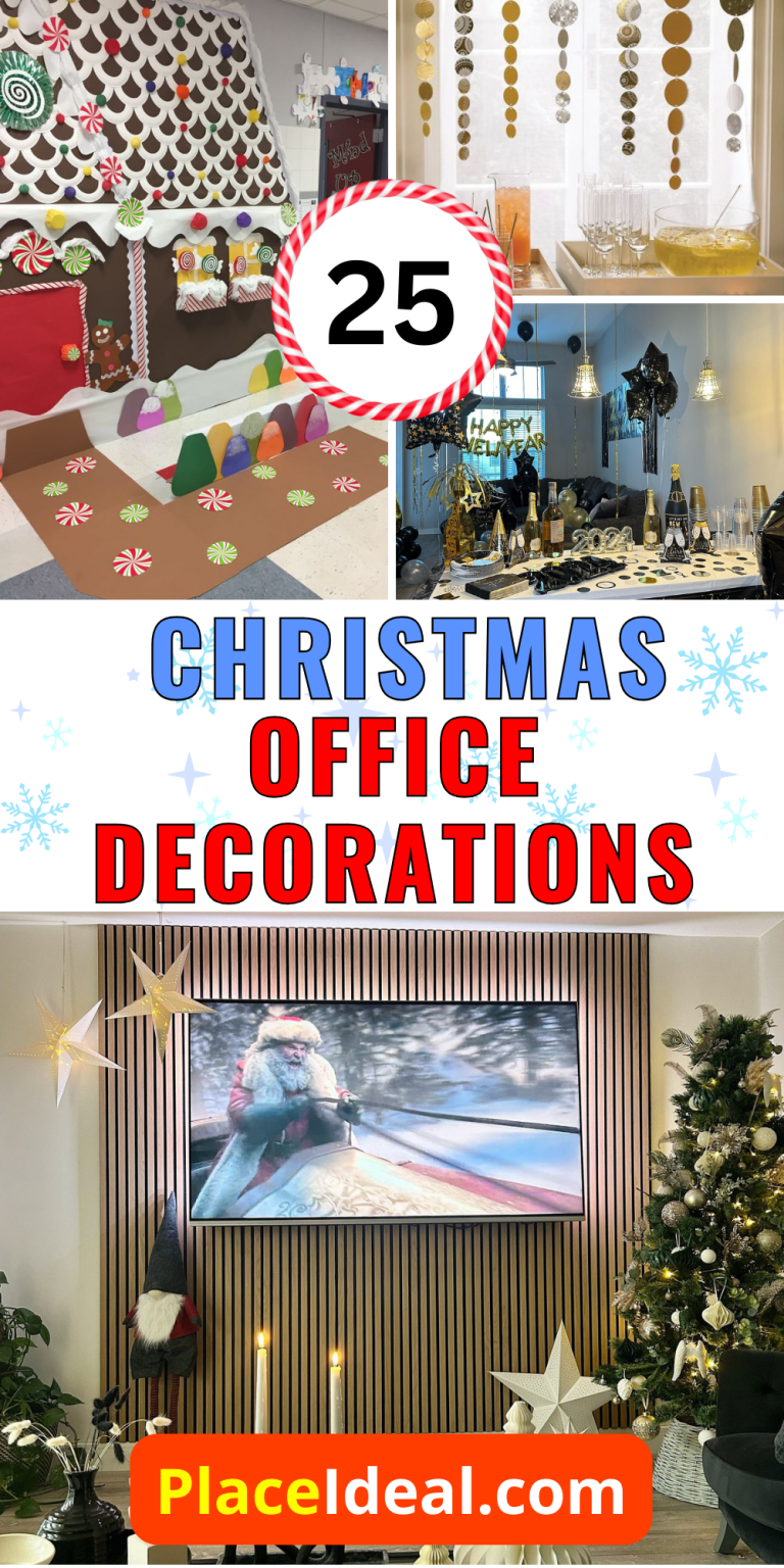 25 Christmas Office Decorations to Transform Your Workspace into a ...