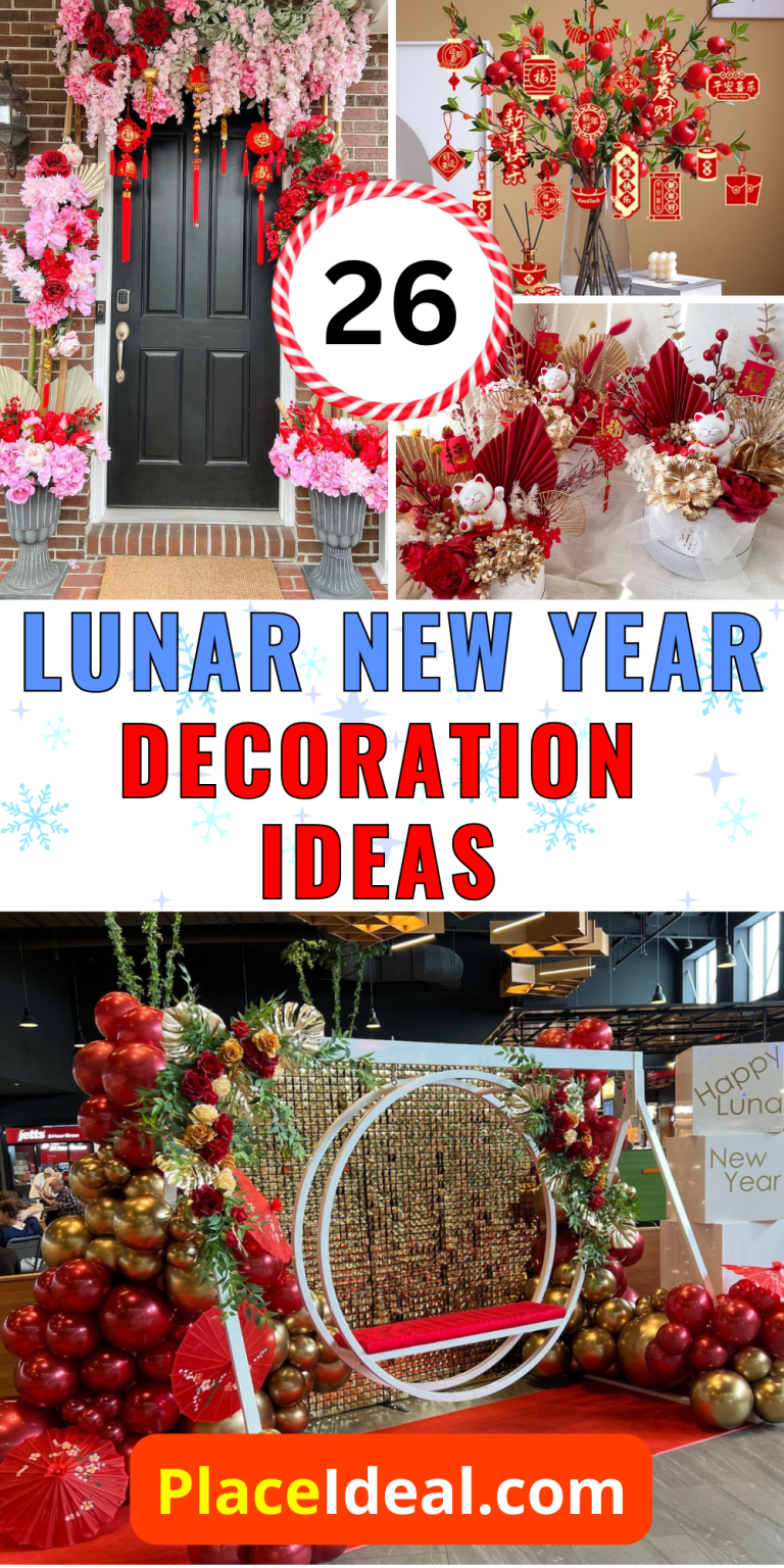 26 Lunar New Year Decoration Ideas to Brighten Your Home and Bring Good ...