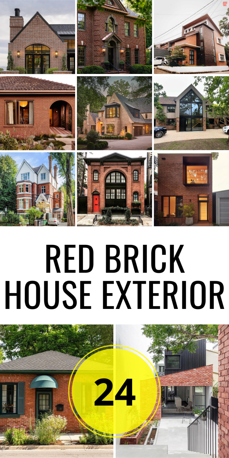 24 Stunning Red Brick House Exterior Ideas to Transform Your Home’s ...