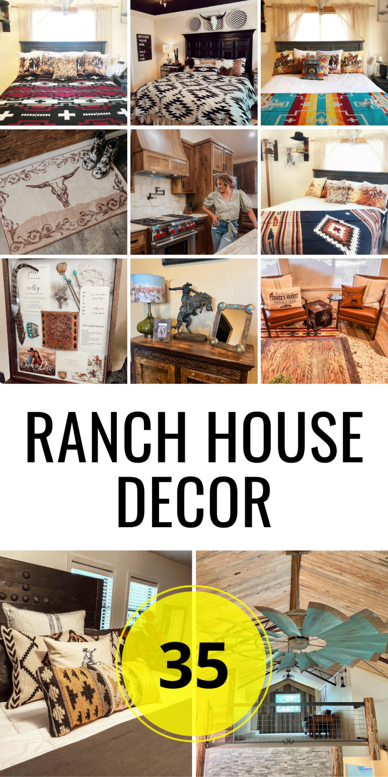 35 Ranch House Decor Ideas: Blend Rustic Charm, Western Flair, and ...