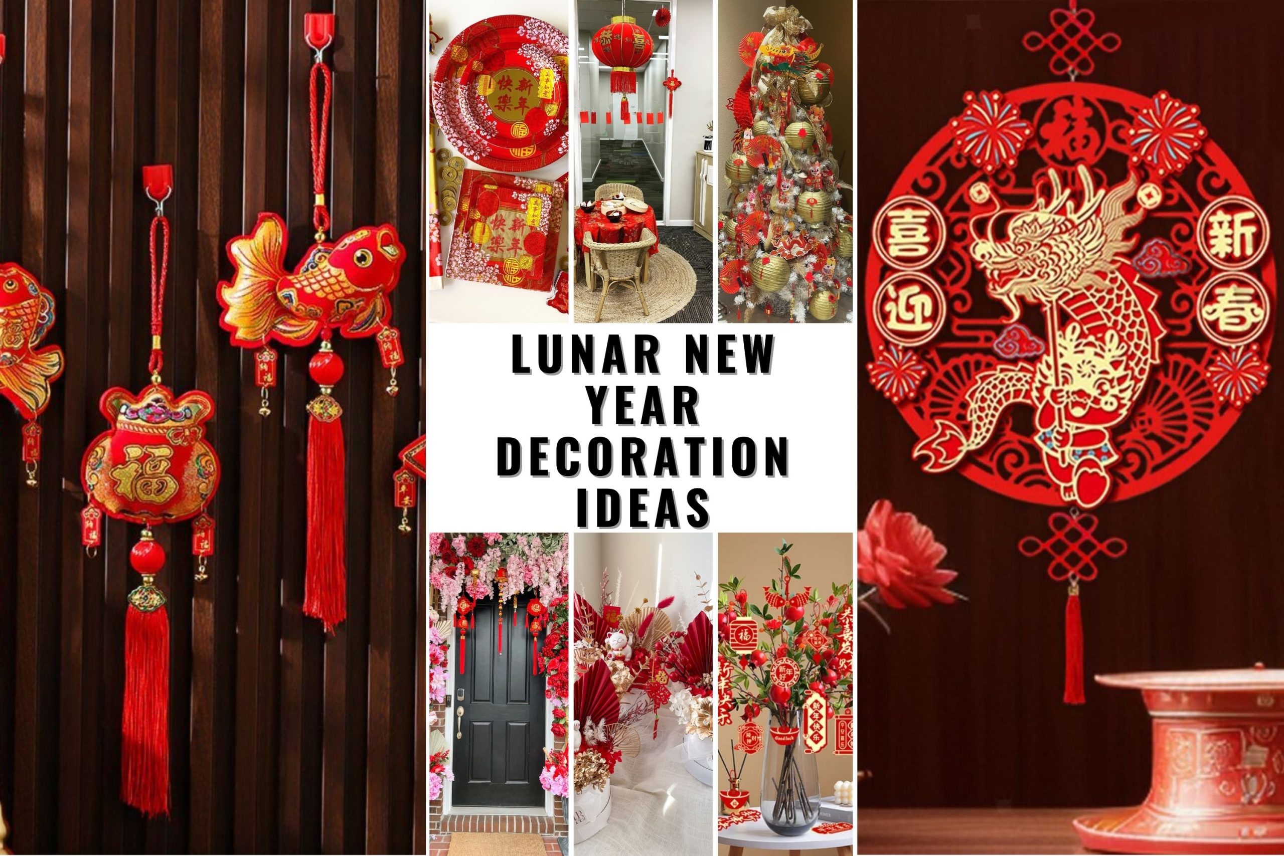 26 Lunar New Year Decoration Ideas to Brighten Your Home and Bring Good ...