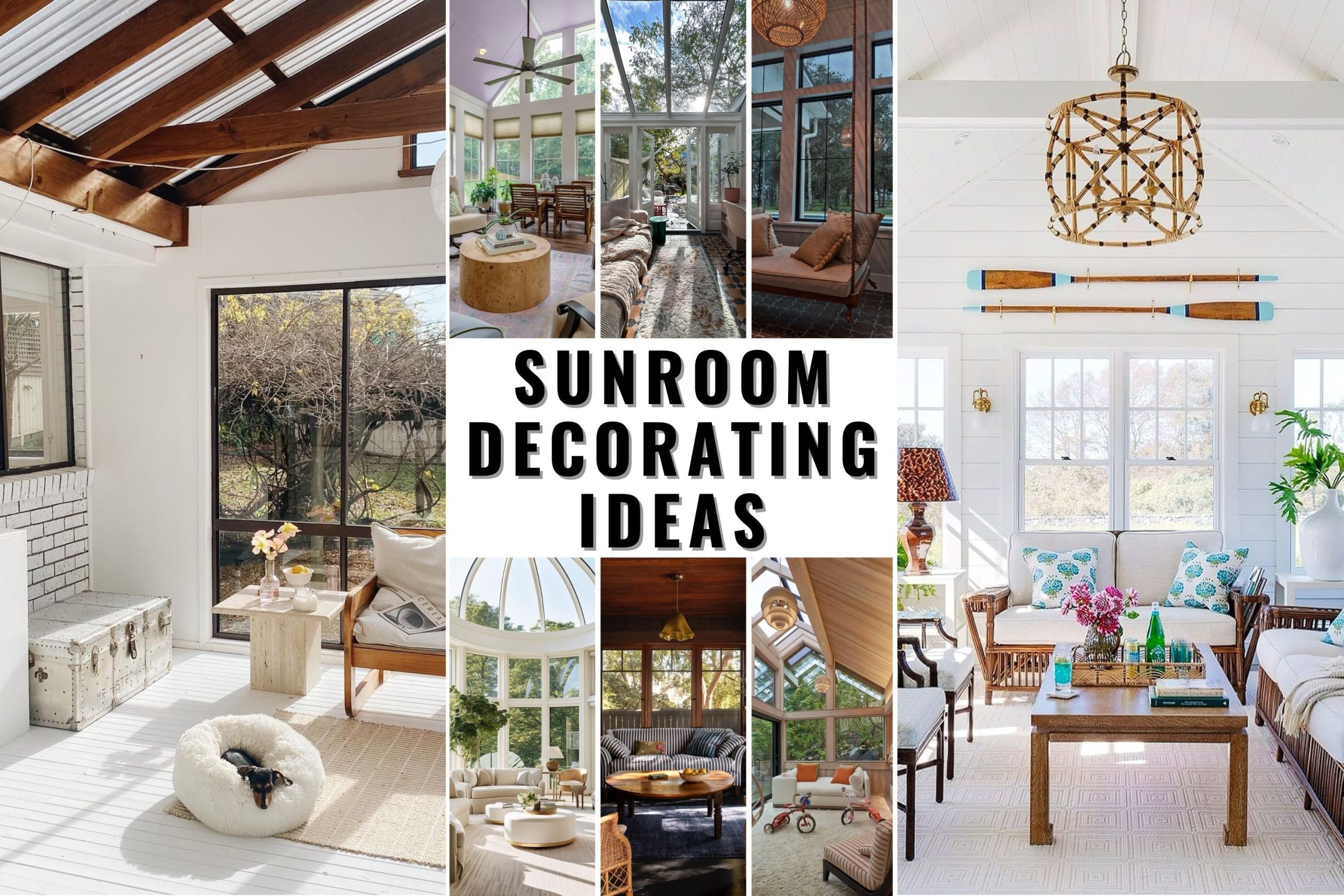 35 Sunroom Decorating Ideas: Cozy, Modern, and Bohemian Styles for the ...