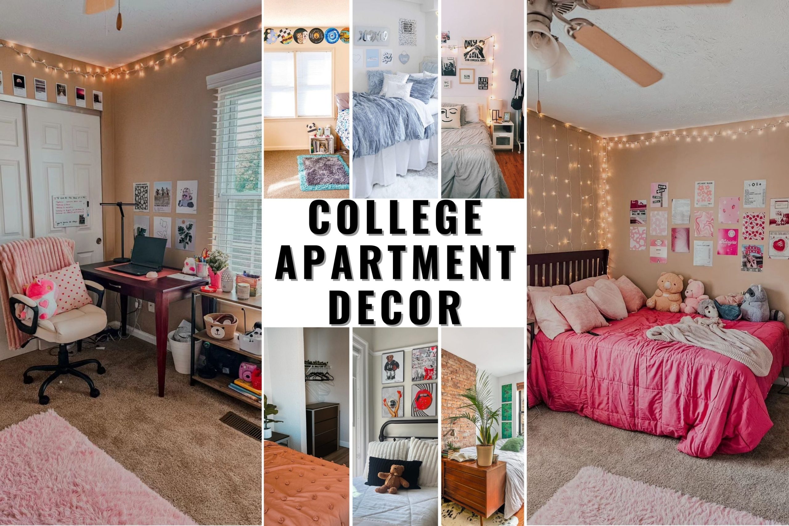 35 College Apartment Decor Ideas for a Stylish and Cozy Space on a ...