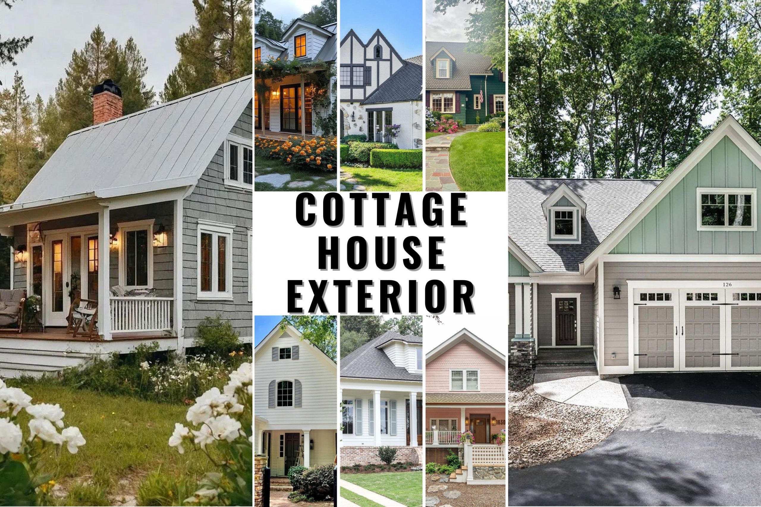 25 Cottage House Exterior Ideas to Inspire Your Next Charming Home ...