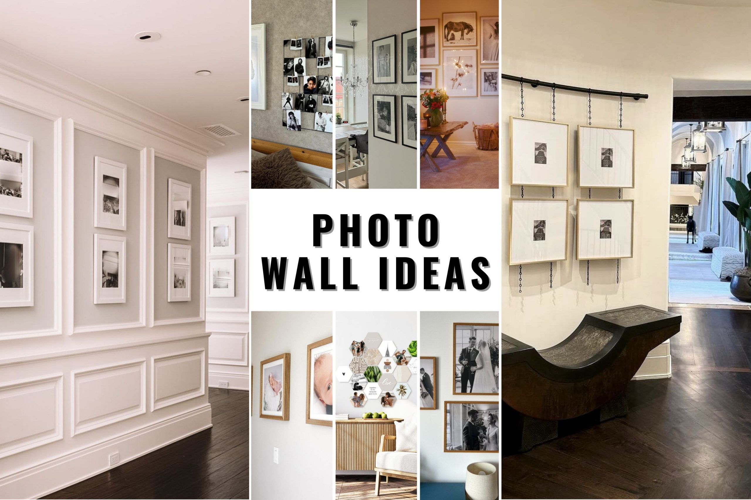 35 Photo Wall Ideas to Transform Your Home: Creative Displays for Every ...