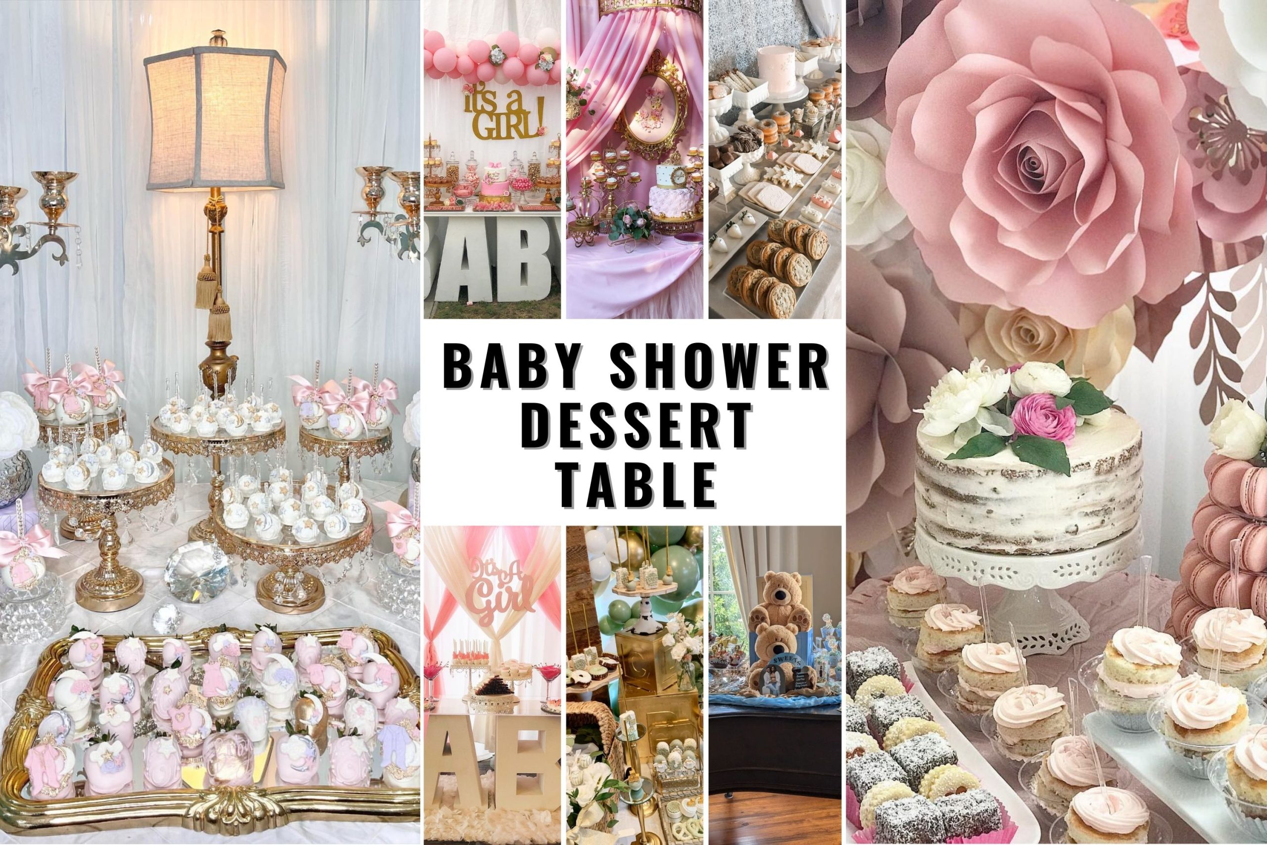 35 Baby Shower Dessert Table Ideas: Unique and Stylish Inspiration for ...