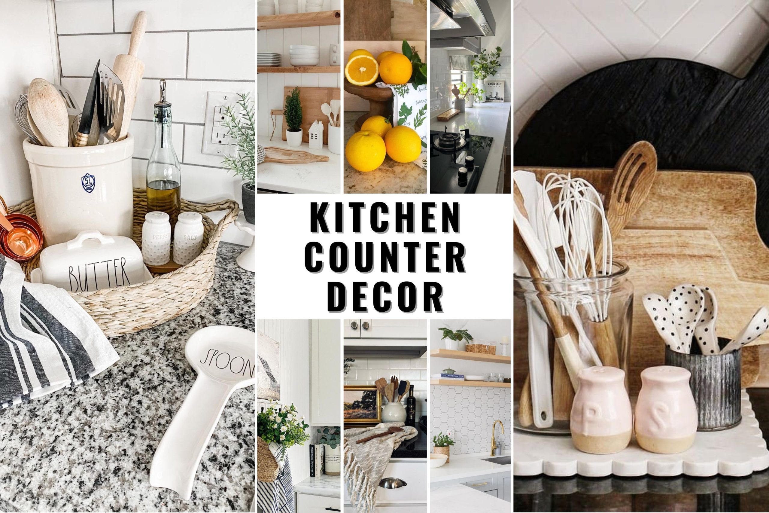 35 Kitchen Counter Decor Ideas: Simple, Modern, and Minimalist Designs ...