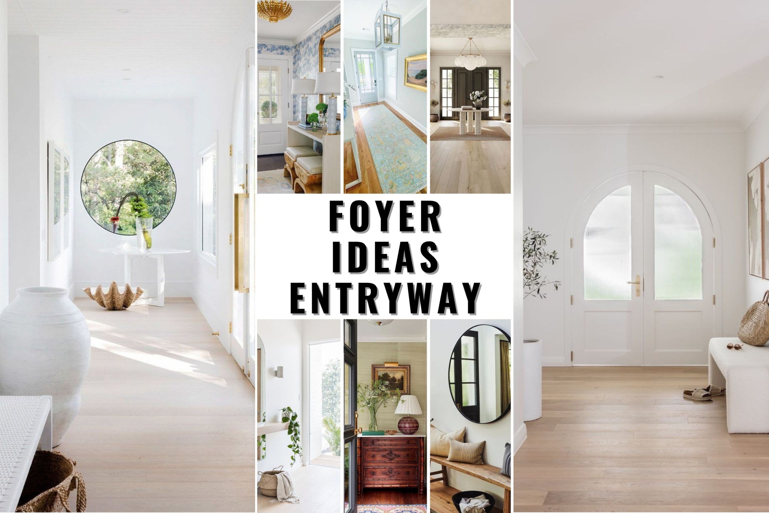 30 Foyer Ideas Entryway: Stunning Designs for Modern, Rustic, and ...