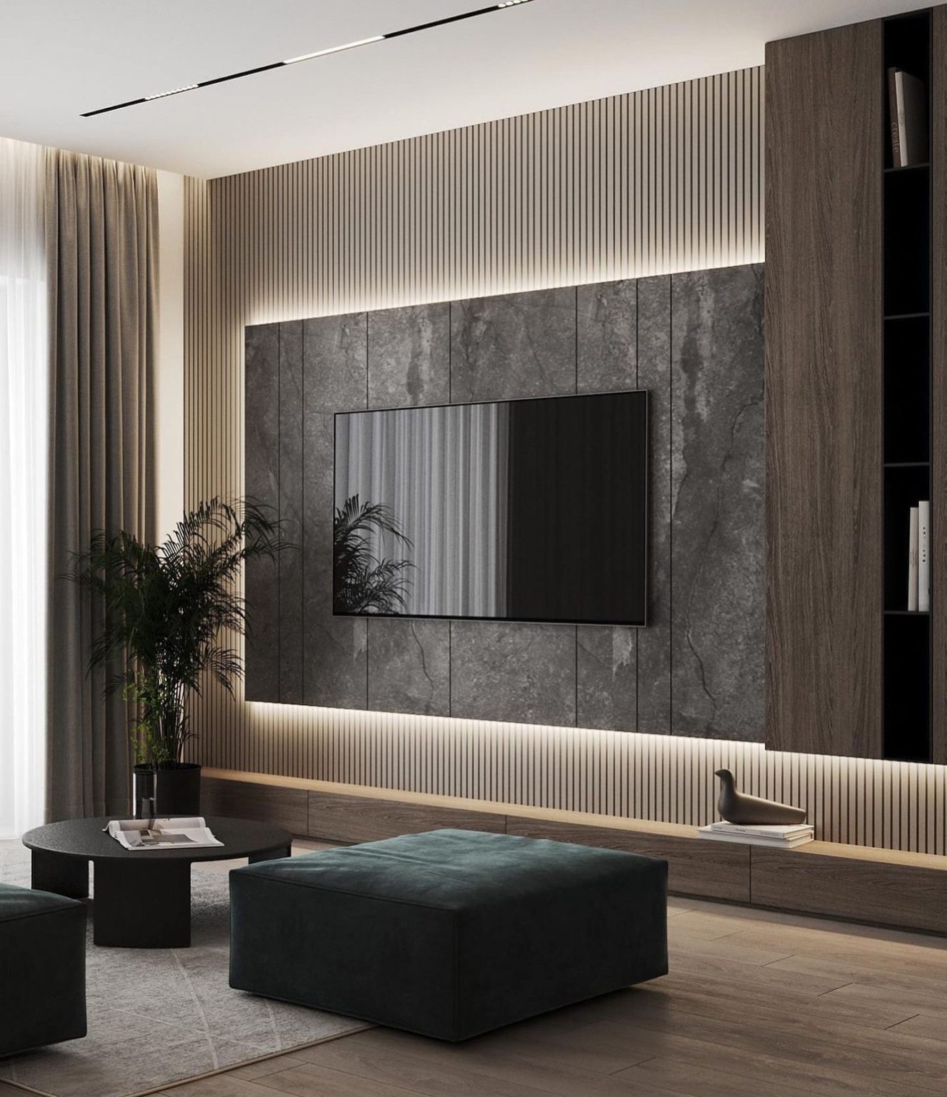 25 TV Console Decorating Ideas to Elevate Your Living Room with Modern ...