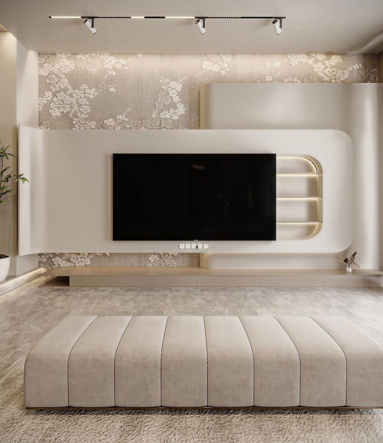 25 TV Console Decorating Ideas to Elevate Your Living Room with Modern ...