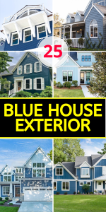 25 Stunning Blue House Exterior Ideas: From Modern Designs to Timeless ...