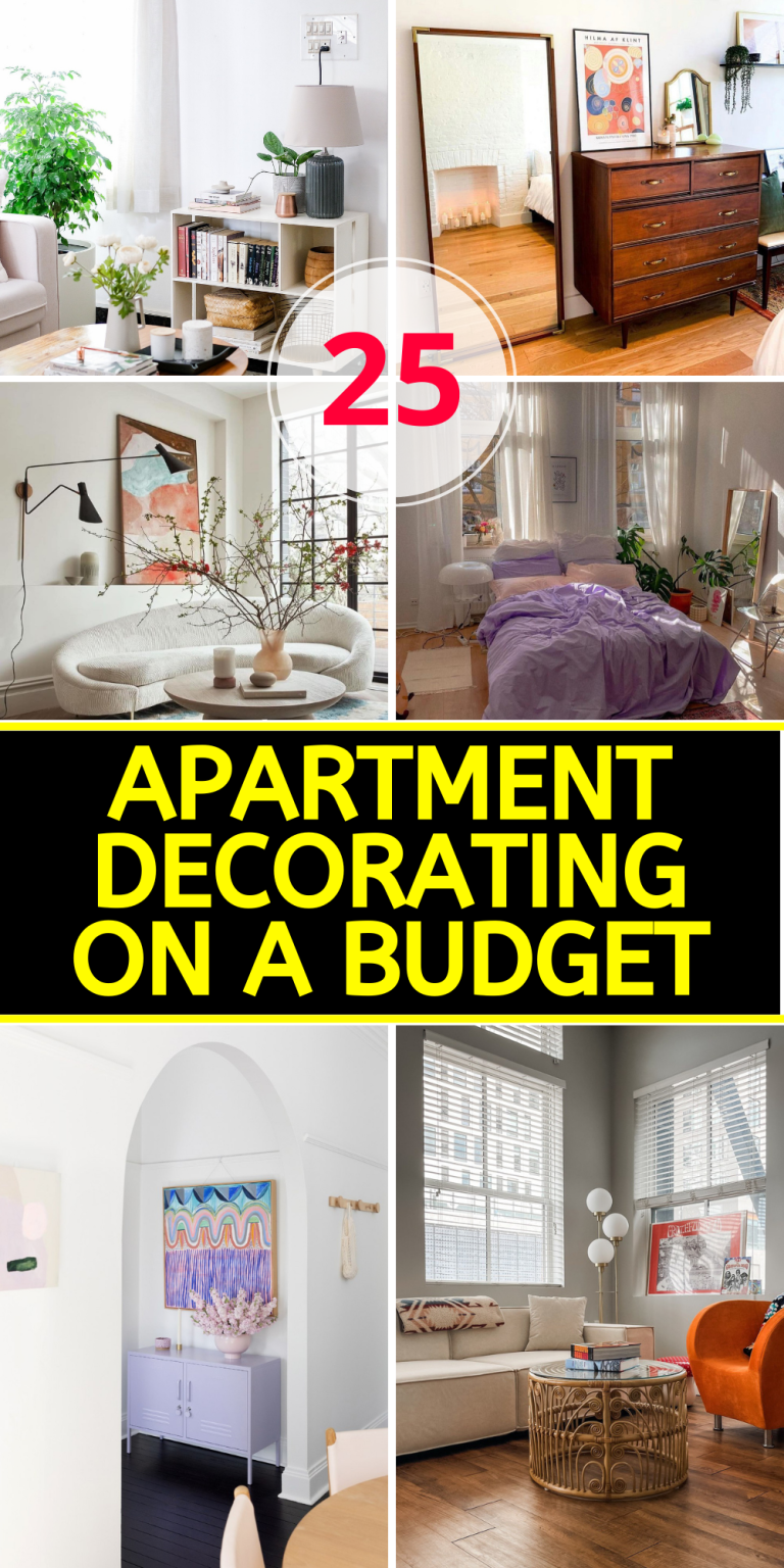 25 Apartment Decorating on a Budget Ideas to Transform Your Small or ...