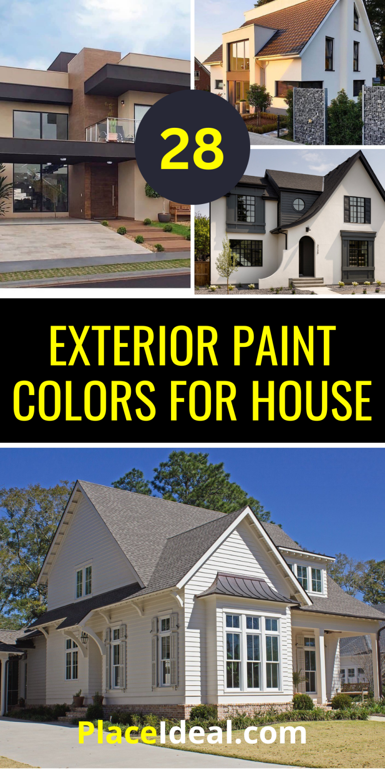 28 Exterior Paint Colors for House That Will Define Modern Design ...