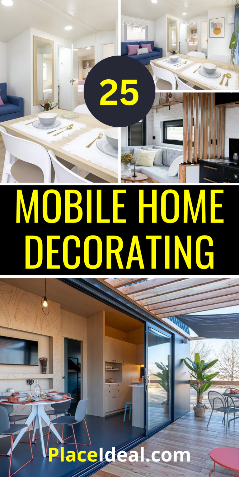 25 Mobile Home Decorating Ideas to Transform Your Space into a Stylish ...