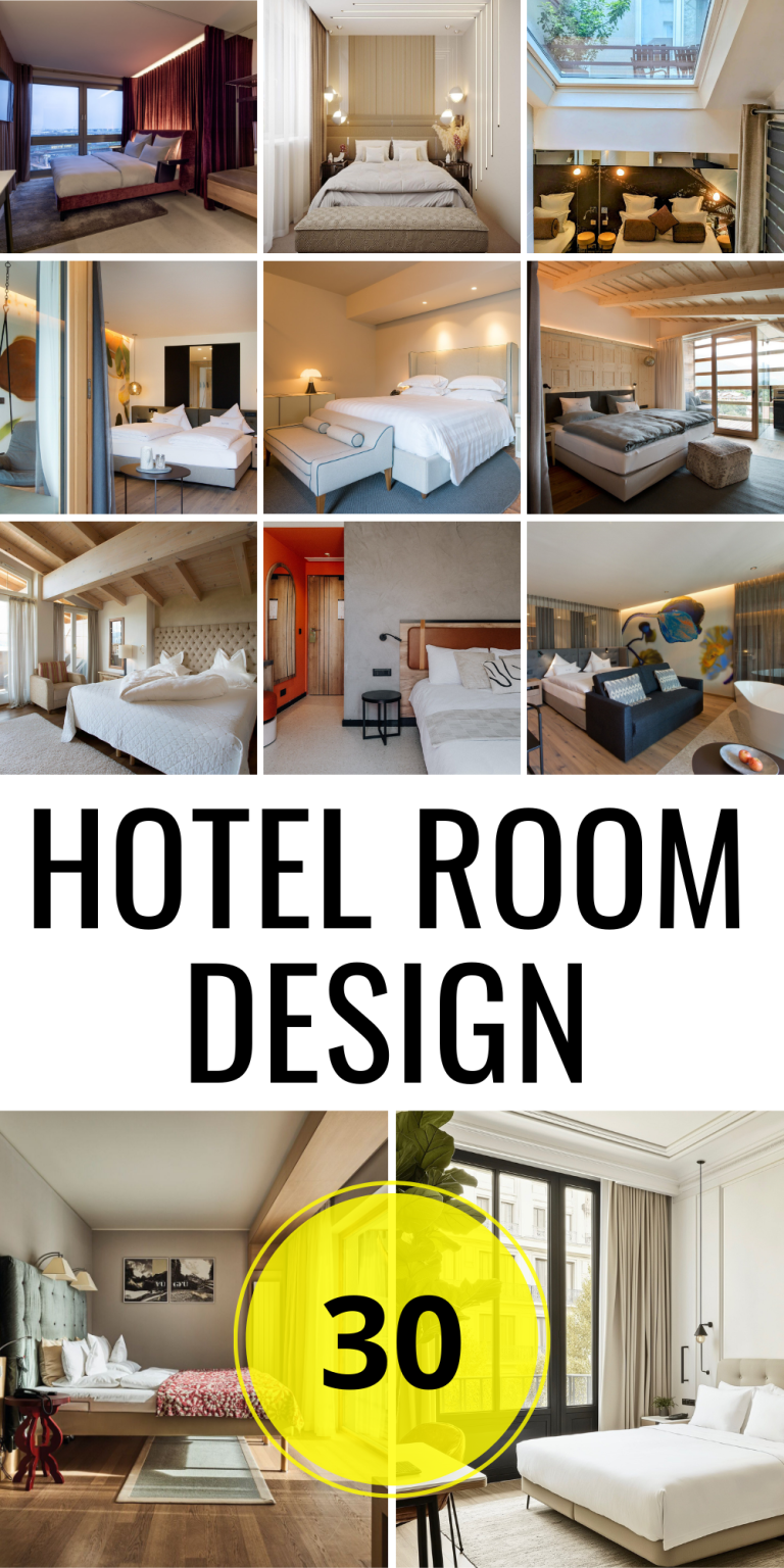 30 Hotel Room Design Ideas to Transform Your Space into a Modern Luxury ...