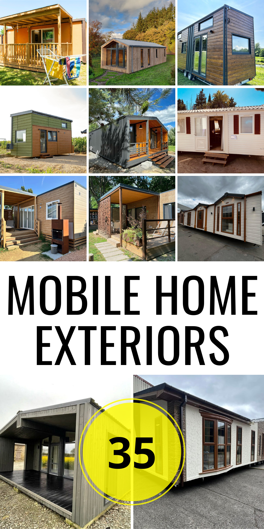 35 Stunning Mobile Home Exteriors to Boost Your Curb Appeal and Style ...