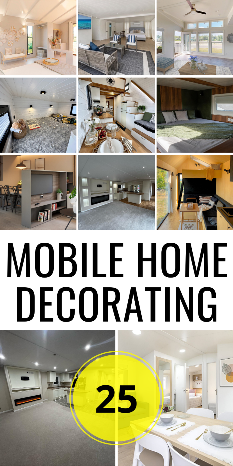 25 Mobile Home Decorating Ideas to Transform Your Space into a Stylish ...