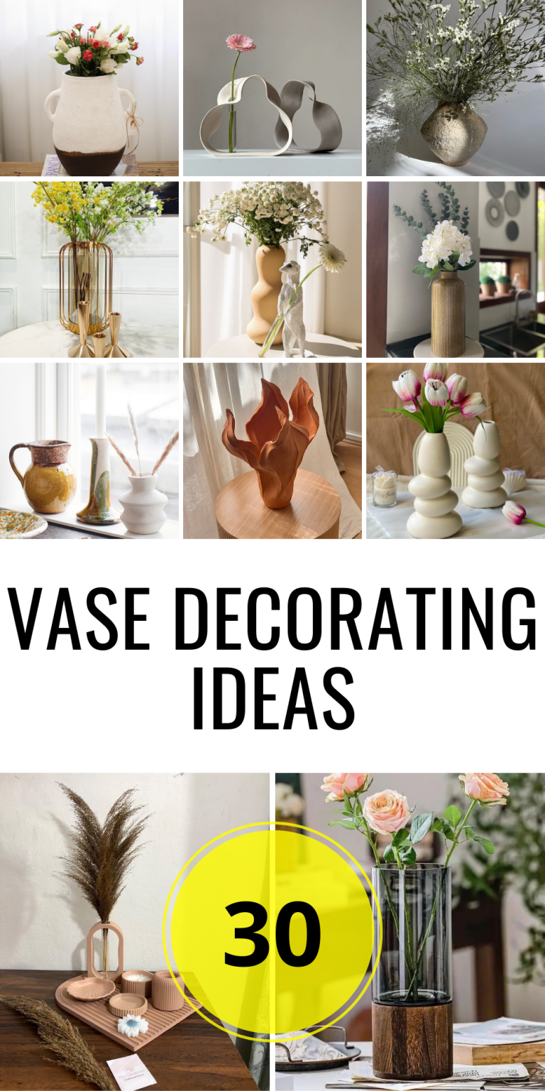 30 Vase Decorating Ideas to Elevate Your Home Décor - placeideal.com