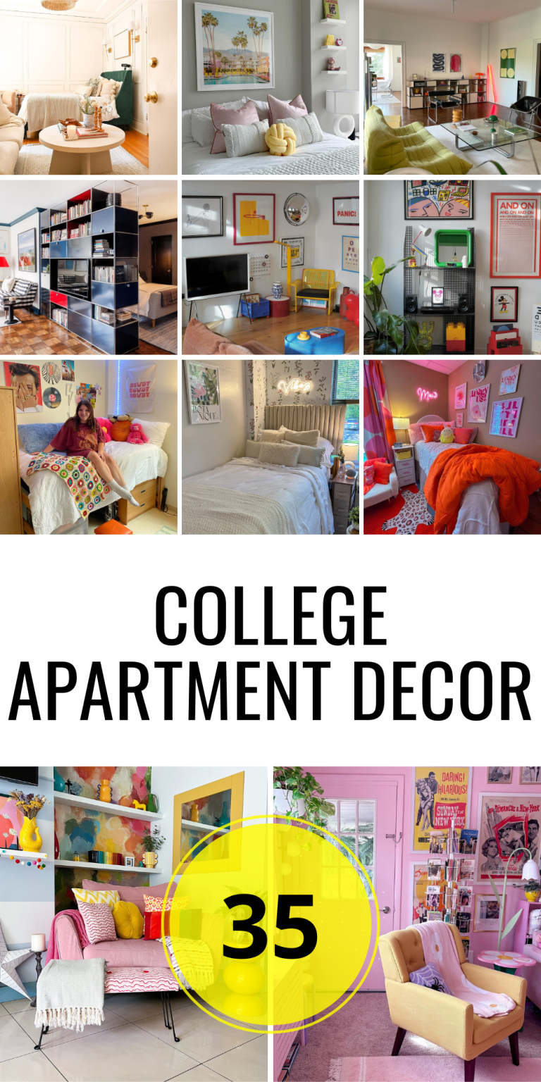 35 College Apartment Decor Ideas for a Stylish and Cozy Space on a ...