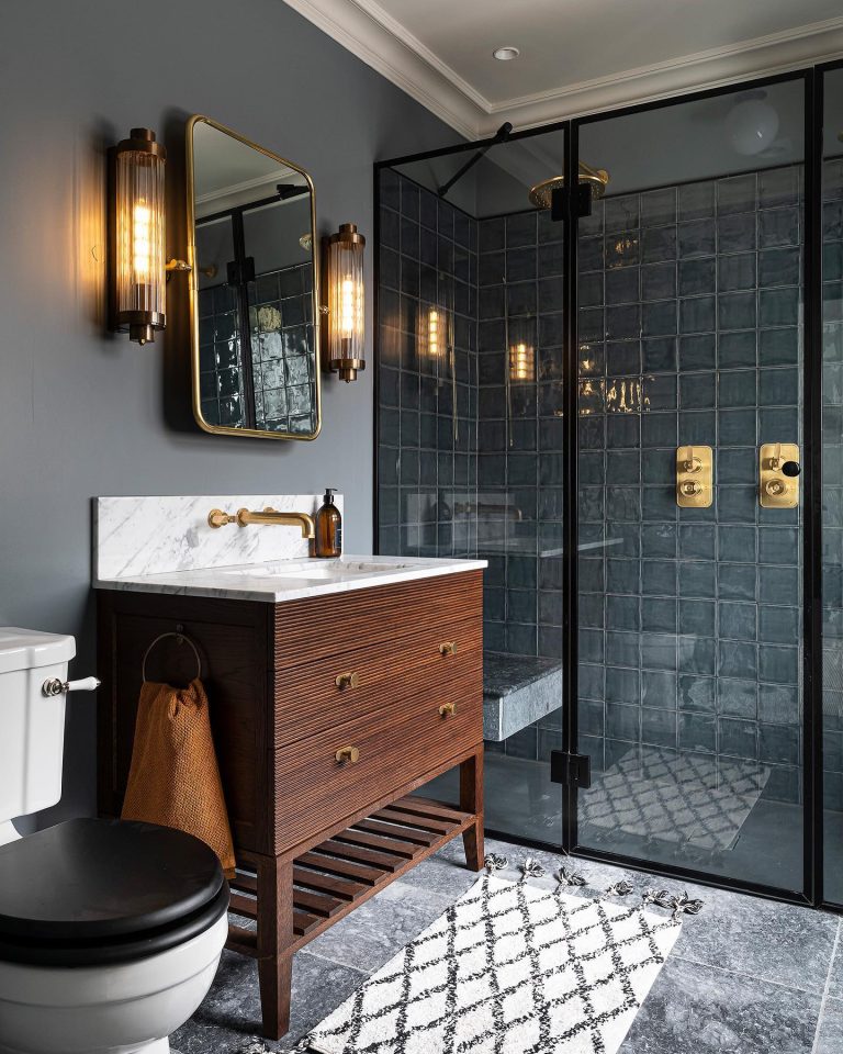 25 Dark Bathroom Ideas: Inspiration for Modern Bathroom Design in Dark ...