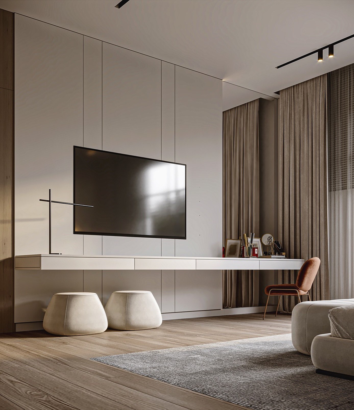 25 TV Console Decorating Ideas to Elevate Your Living Room with Modern ...