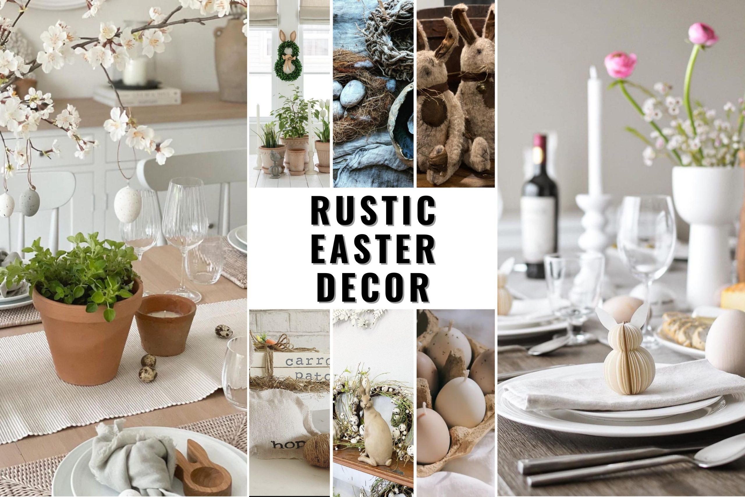 35 Rustic Easter Decor Ideas to Transform Your Home into a Charming ...