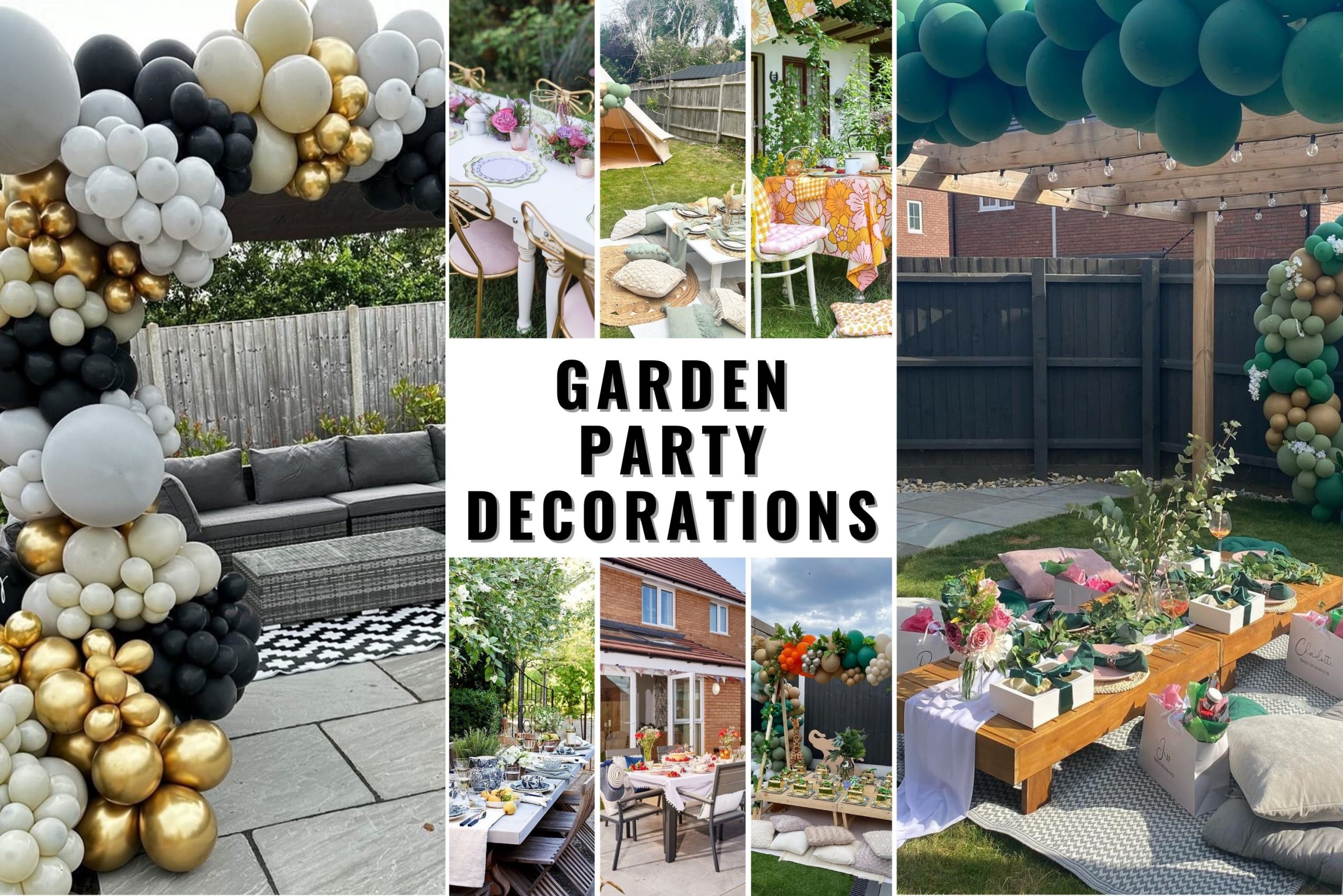 25 Garden Party Decorations: Creative Ideas for Magical Outdoor ...